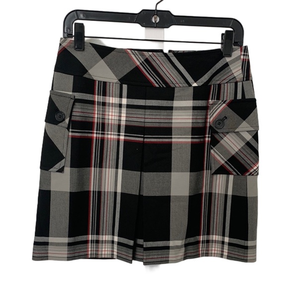 Vintage | Skirts | Y2k Ann Taylor Loft Plaid Plaid Cargo Mini Skirt ...
